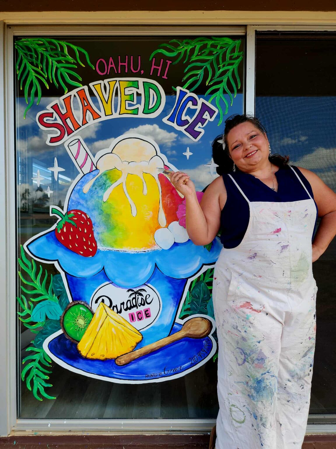 Hawaii mural artist - Uniquely Grace Designs